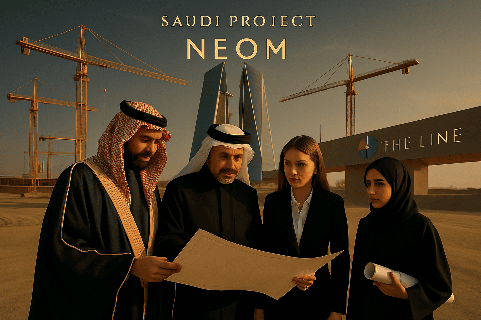 NEOM The Line project Exposed: $9 Trillion Budget Surge Reshapes Gulf ...
